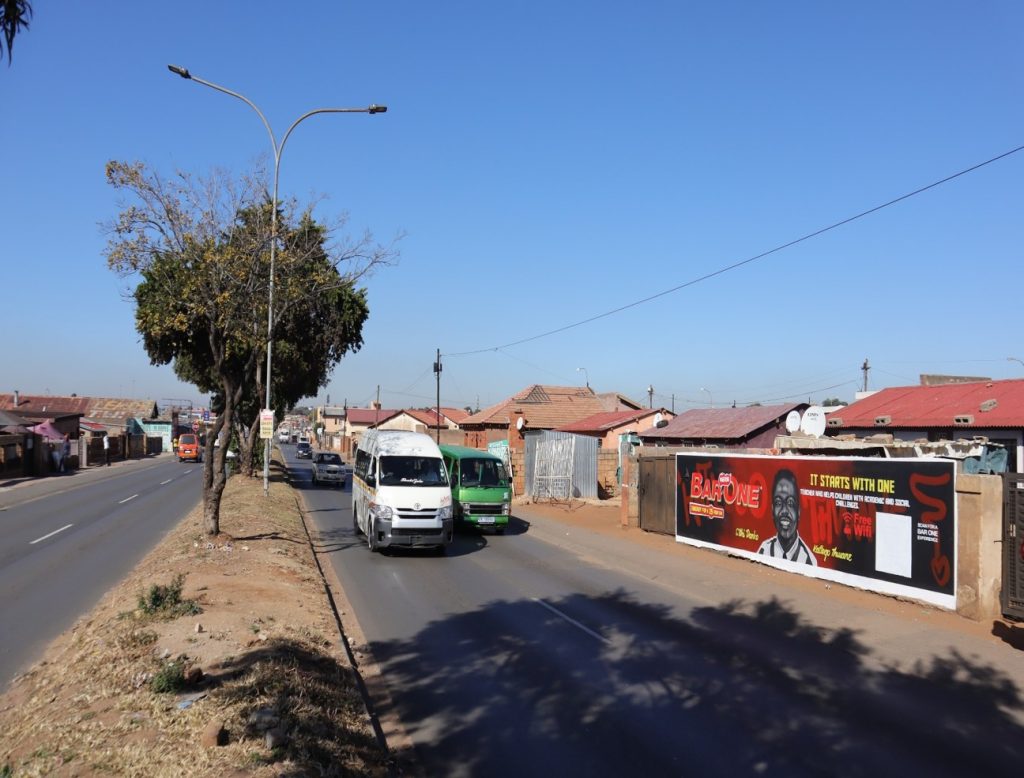 Wall Mural, Dobsonville, Soweto • Book a Billboard