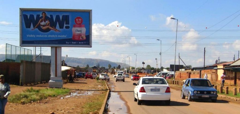 Mamelodi, on Hinterland Street (B) • Book a Billboard